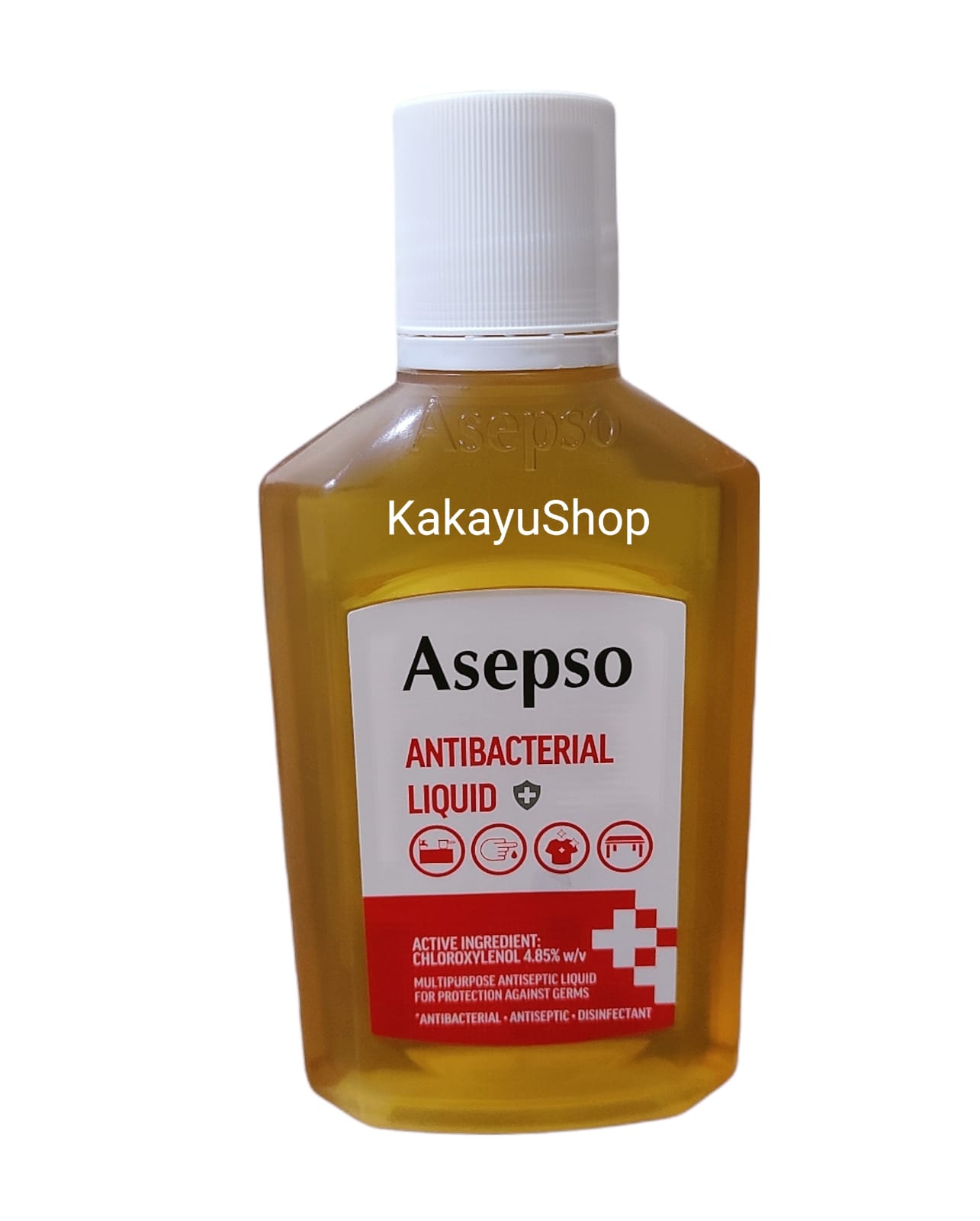 ASEPSO Antibacterial / Antiseptic / Disinfectant Liquid 245ml | Lazada ...