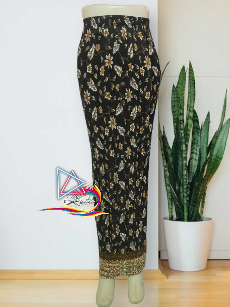 Rok Plisket Batik Motif Melati - Rok pesta - Rok Wisuda - Terlaris ...
