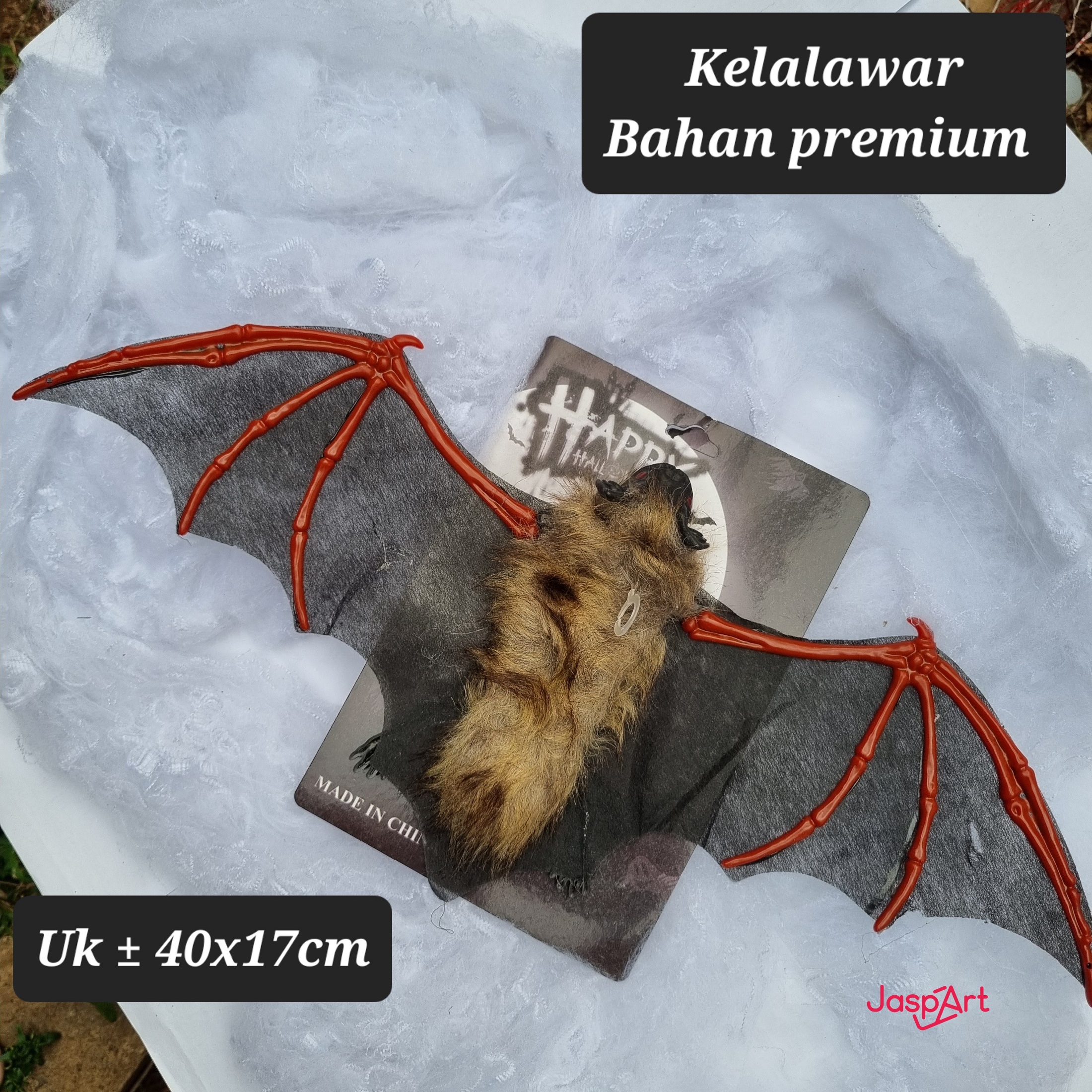kelelawar kalong MINIATUR KELELAWAR mainan HALLOWEEN prank gag fake bat ...
