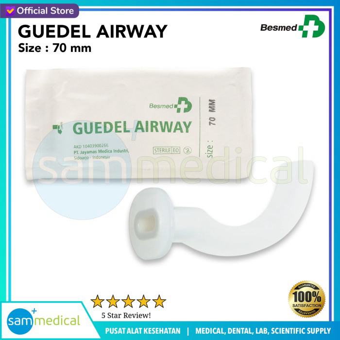 BESMED Guedel Airway 70mm | Lazada Indonesia