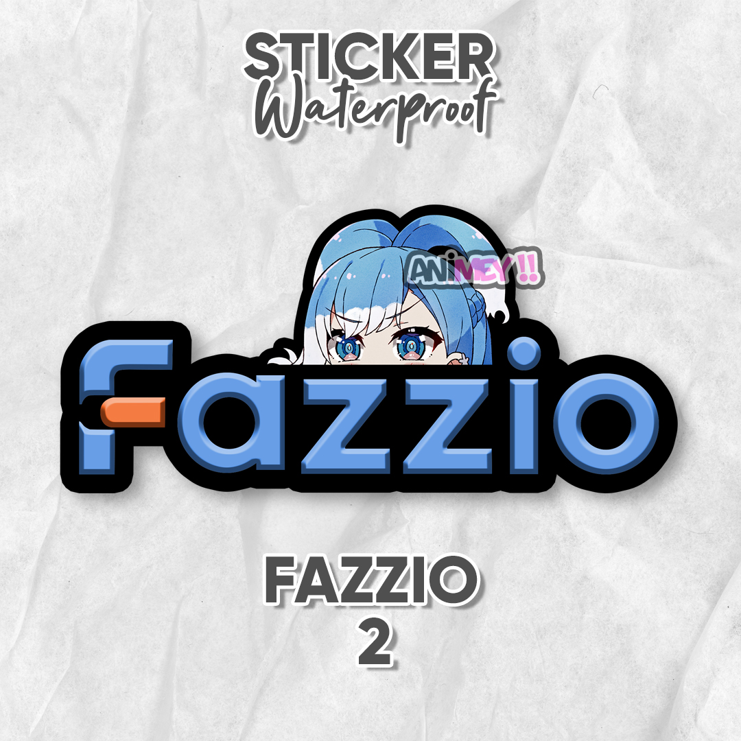 Stiker Kobo Kanaeru Logo Fazzio / Stiker Anime Waterproof | Lazada ...