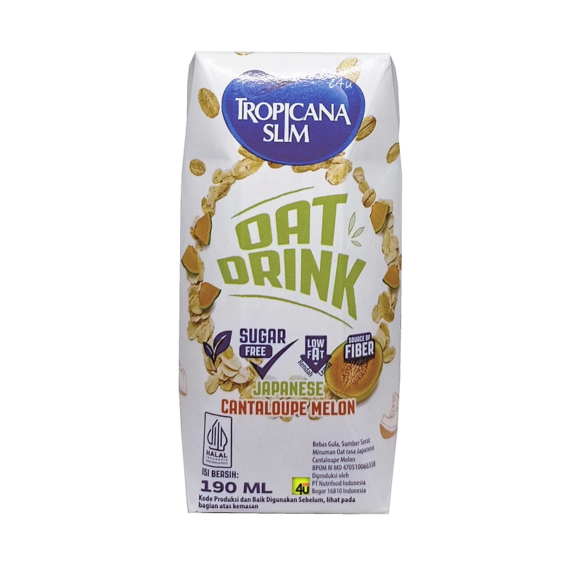 Tropicana Slim - Oat, Almond & Collagen Drink - 190 ml | Lazada Indonesia