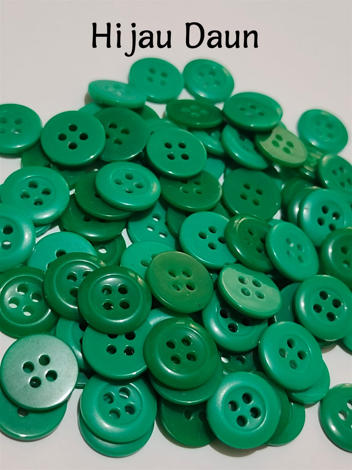 isi 144 pcs kancing dinas 14 mm / kancing baju 1,4 cm lobang 4 | Lazada ...