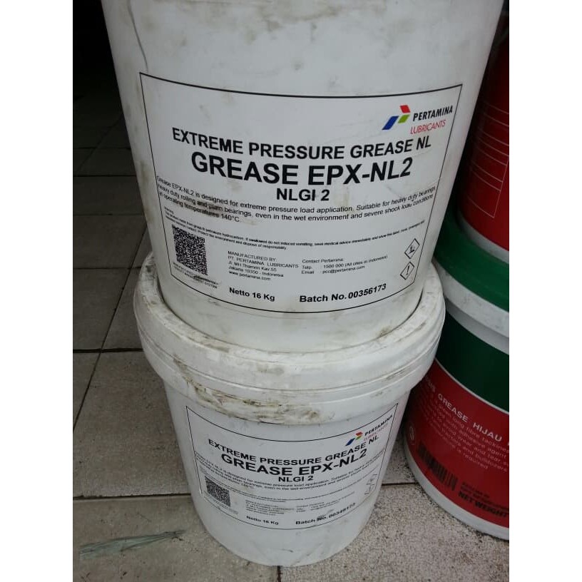 Gemuk Pertamina EPX-NL2 16kg grease / stempet | Lazada Indonesia