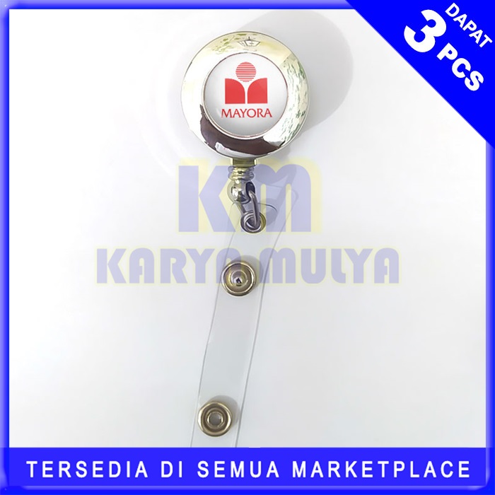ID Card Yoyo Mayora Gantungan ID Card Holder Logo Mayora - Karya Mulya ...