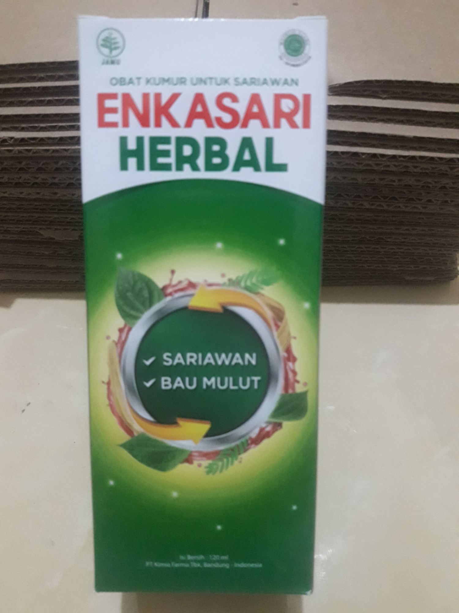 Enkasari herbal 120ml ex 2023 bln 5 | Lazada Indonesia