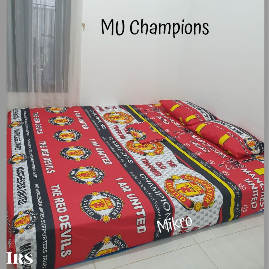 Sprei MU Champions | Lazada Indonesia