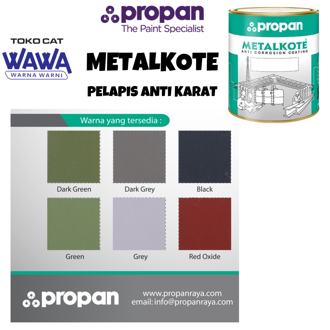 cat pelapis anti karat Propan Metalkote AP-291 Zinc Chromate cat besi ...