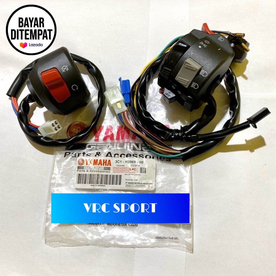 Saklar Holder Tombol Stater Lampu Sen Klakson Motor Saklar Vixion Old ...