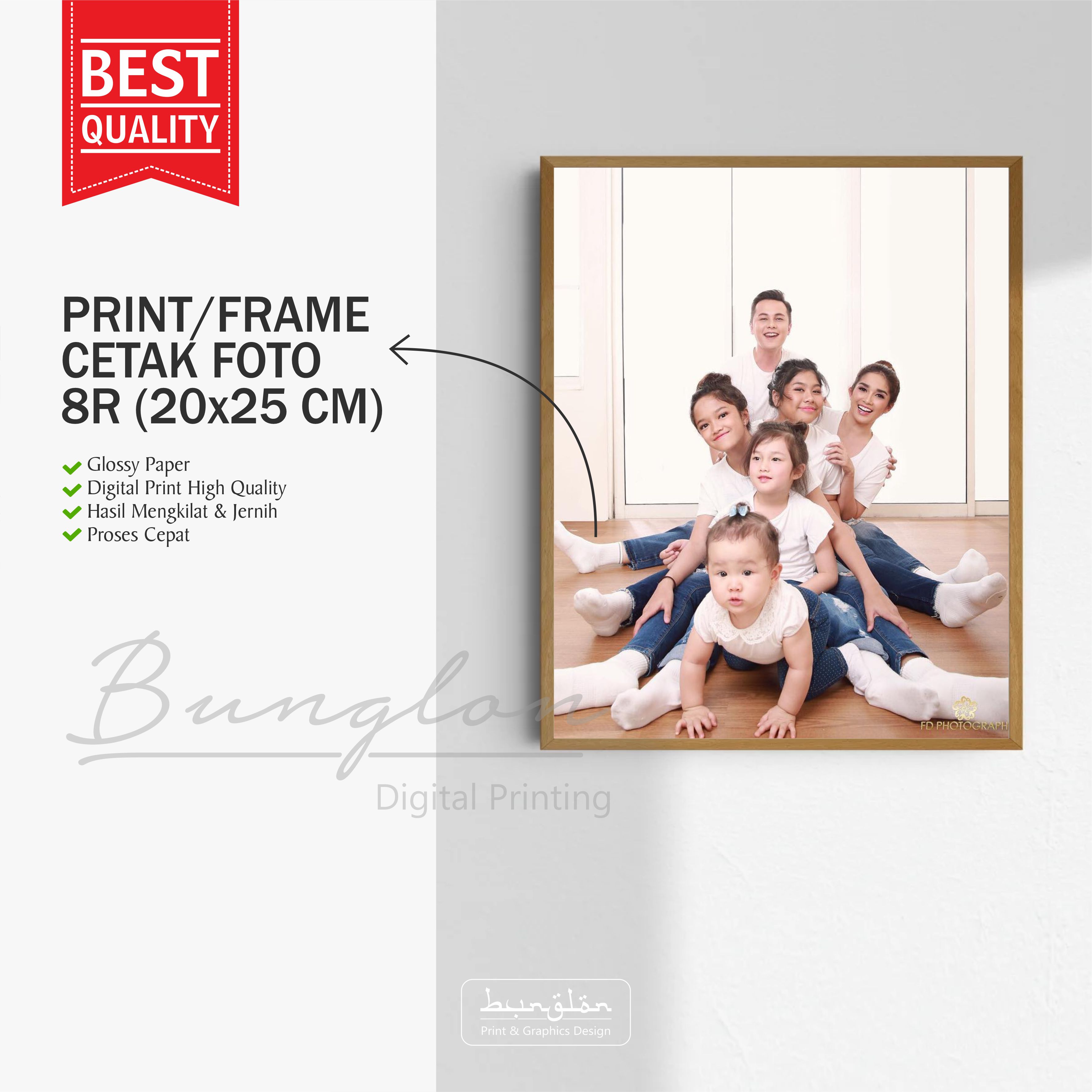 Cetak Print Foto 8R | Lazada Indonesia