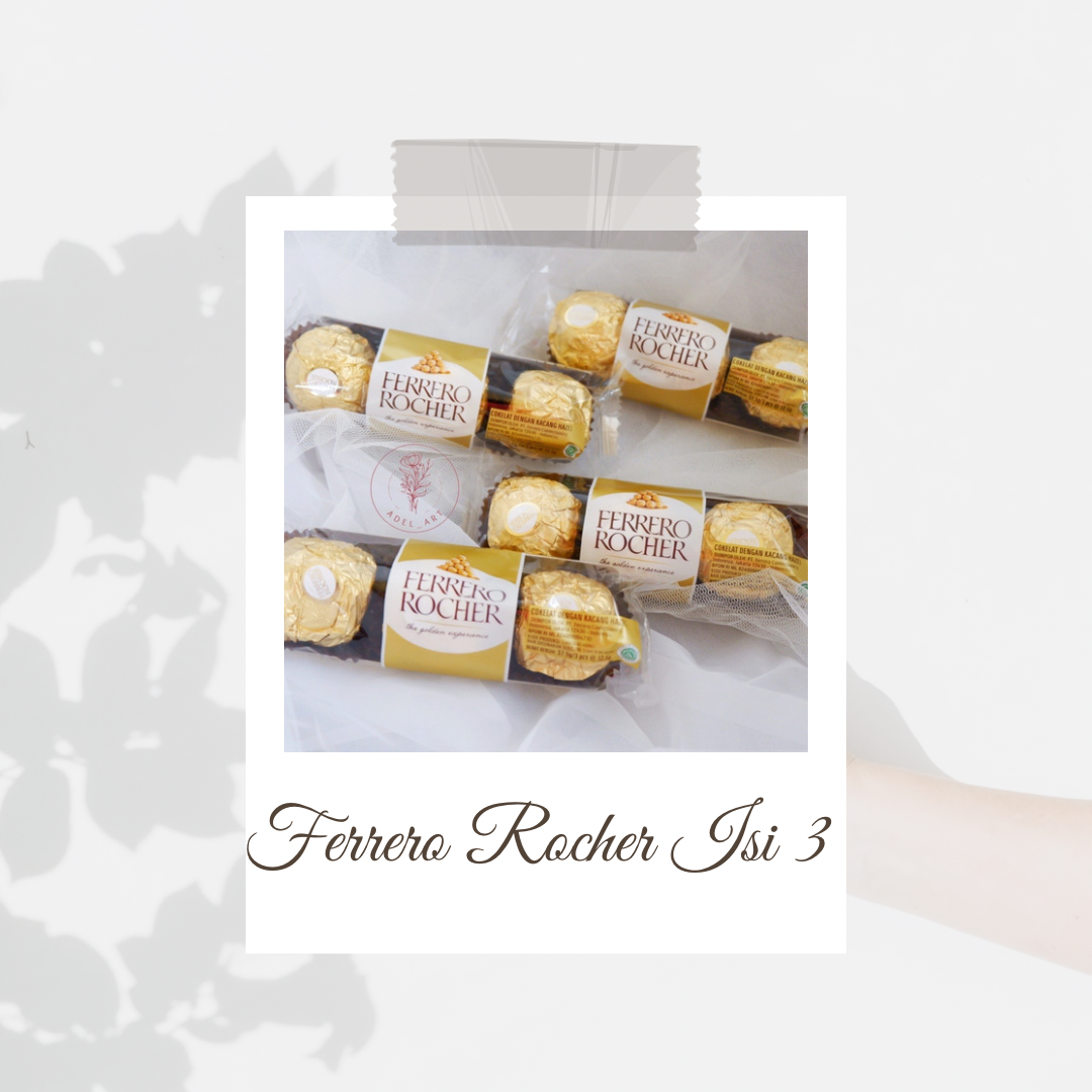 COKLAT COKELAT EMAS FERERO FERRERO ROCHER ISI 3 BIJI | Lazada Indonesia
