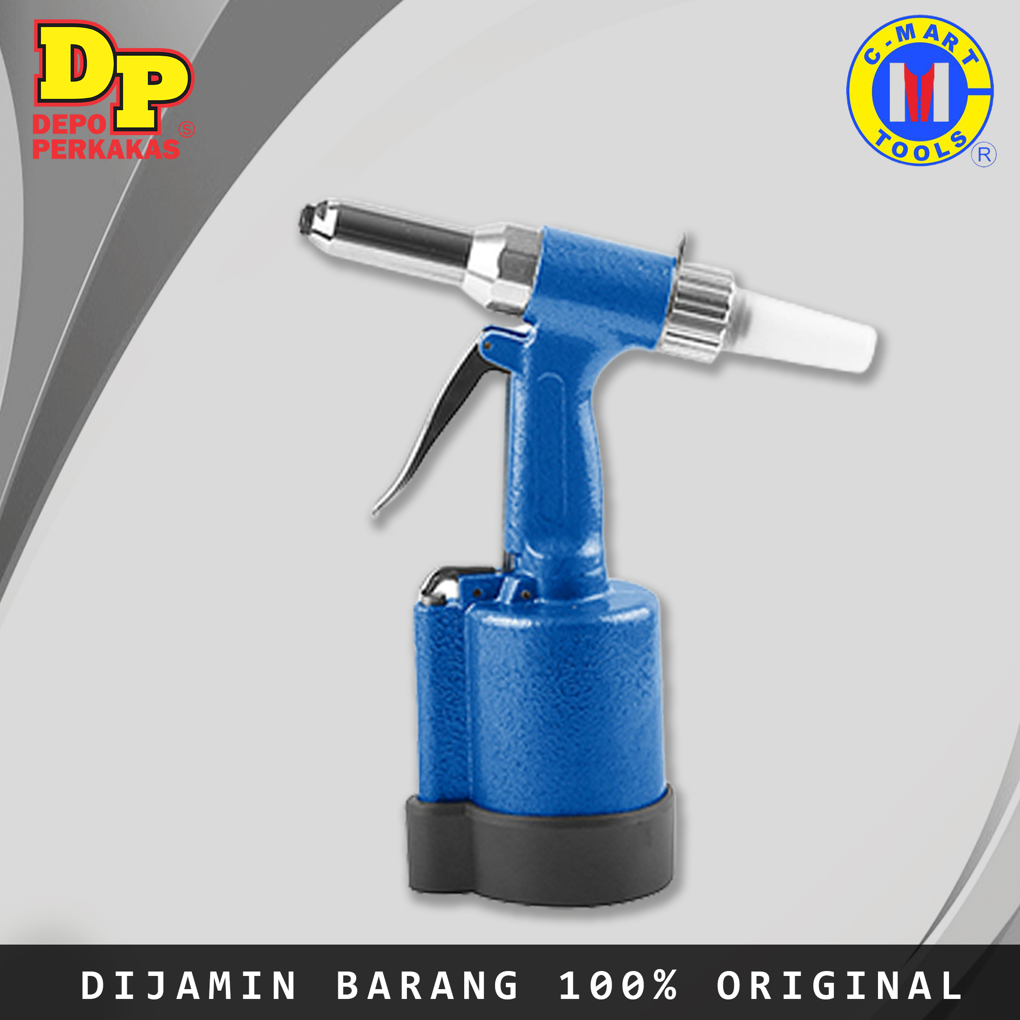 C-MART W0004 Pneumatic Riveting Gun - Air Riveter Tang Rivet Angin ...