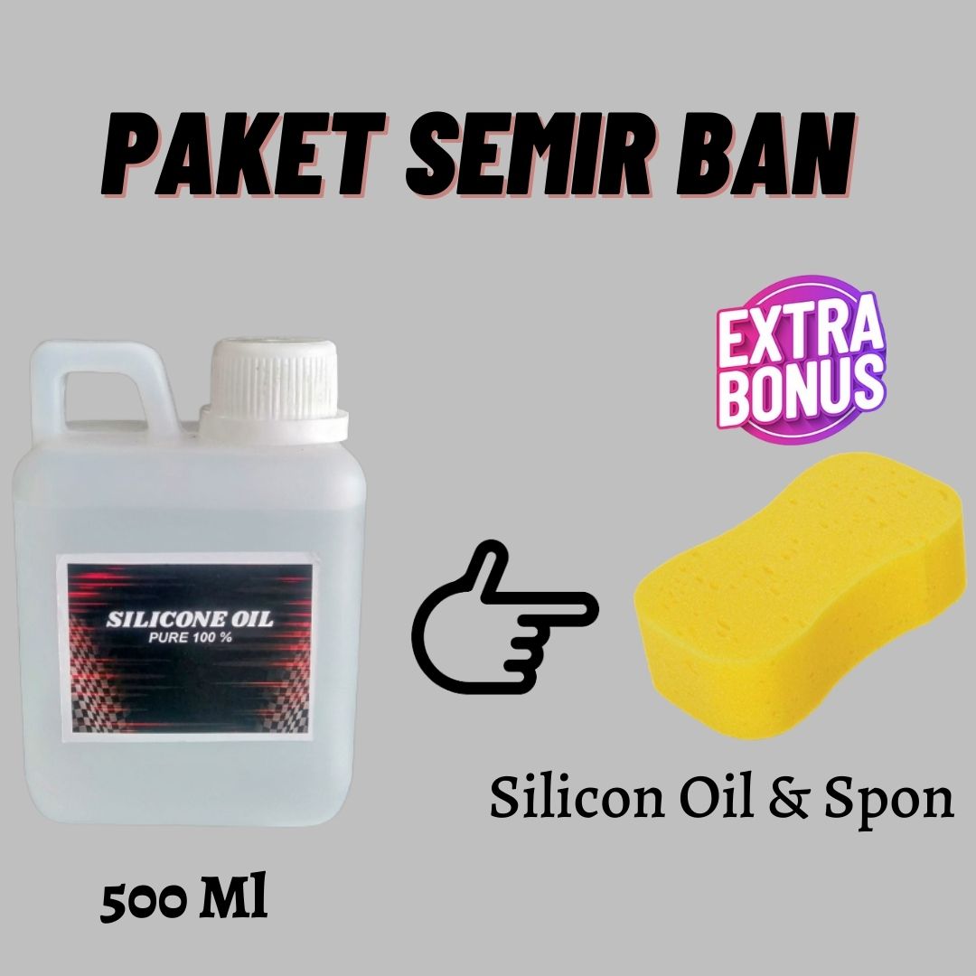 Silicon Oil Semir Ban Bening 500 ML | Lazada Indonesia