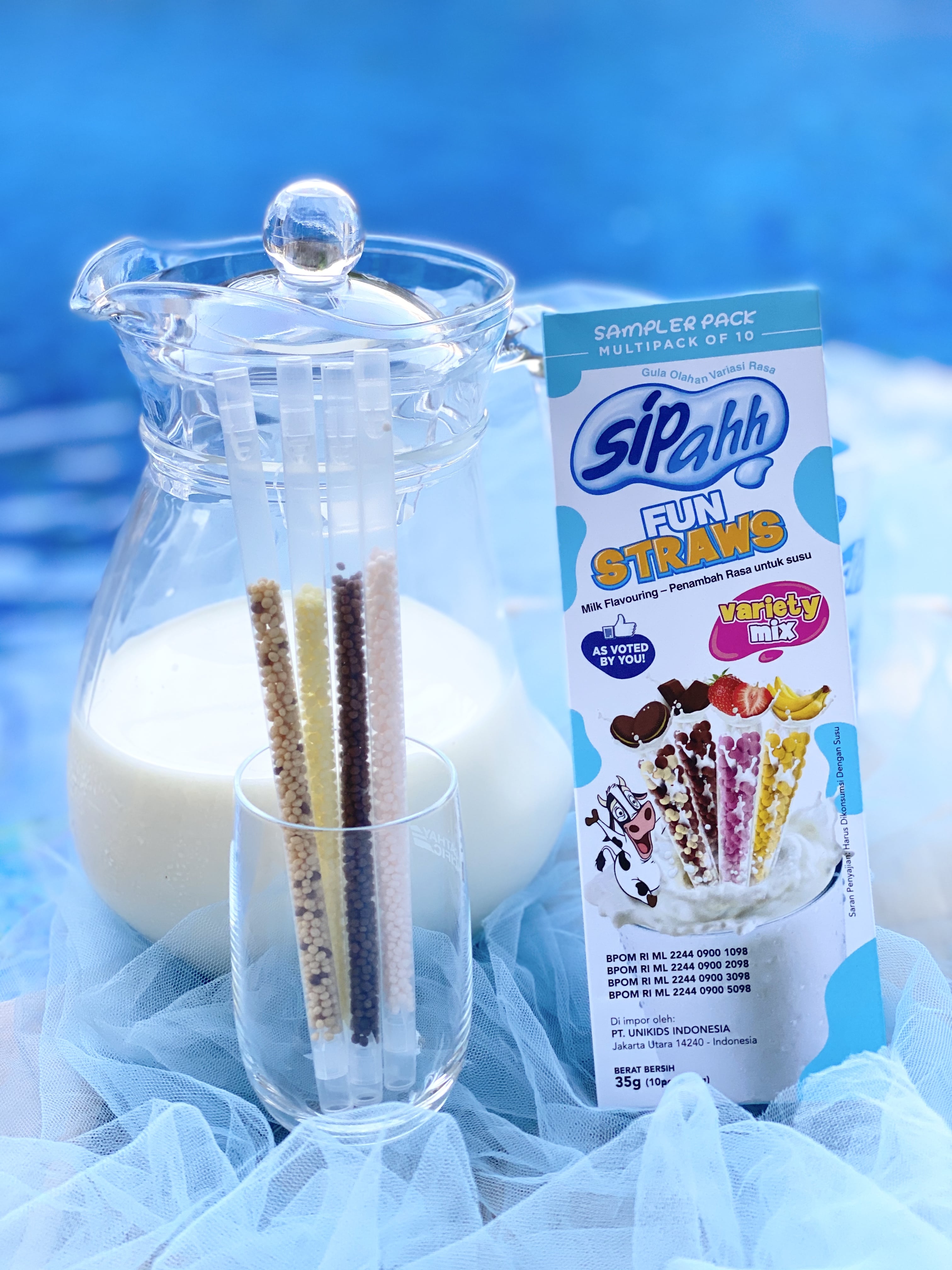Sipahh Fun Straw Pack 10's | Lazada Indonesia