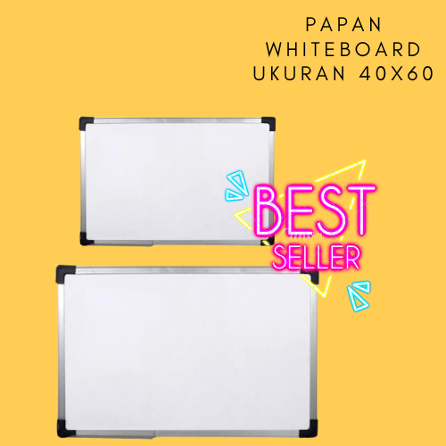 PAPAN WHITEBOARD UKURAN 40X60 | Lazada Indonesia