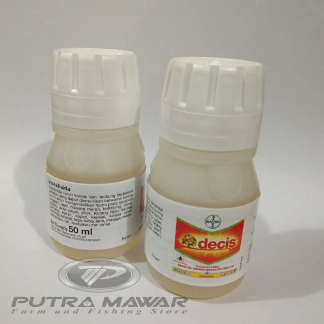 Insektisida DECIS 25ec 50ml Obat semprot Pestisida Pembasmi Hama ...