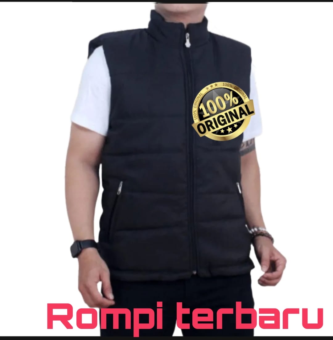 Rompi kantor Rompi pria ter baru Rompi motor Rompi distro | Lazada ...
