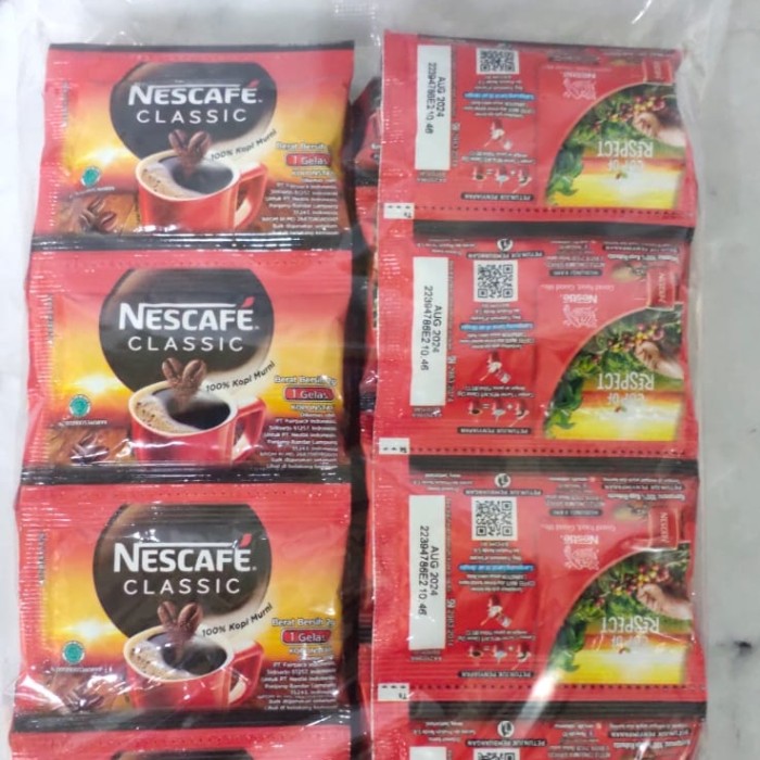 Nescafe classic Sachet 2gr x 60pcs Enak dan Nikmat | Lazada Indonesia