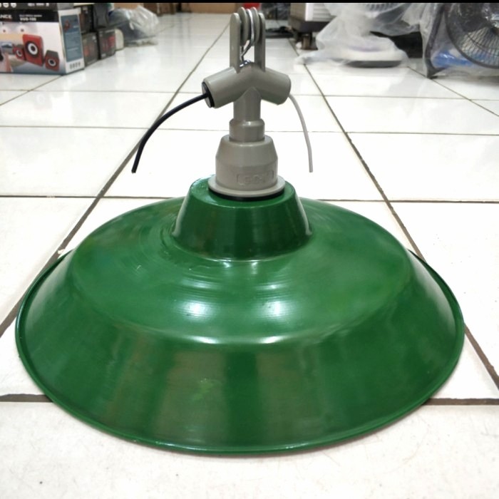 Paket Fitting Gantung WD E27 + Kap Hijau Super Murah | Lazada Indonesia