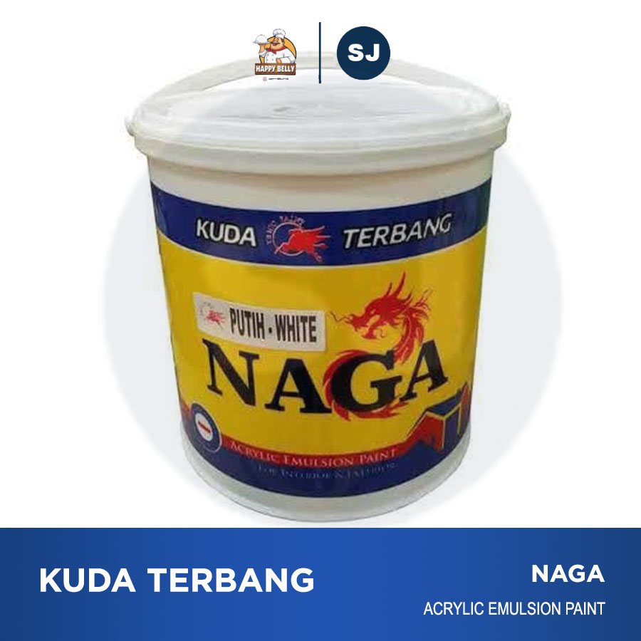 Cat Tembok 5 kg Naga Kuda Terbang | Lazada Indonesia