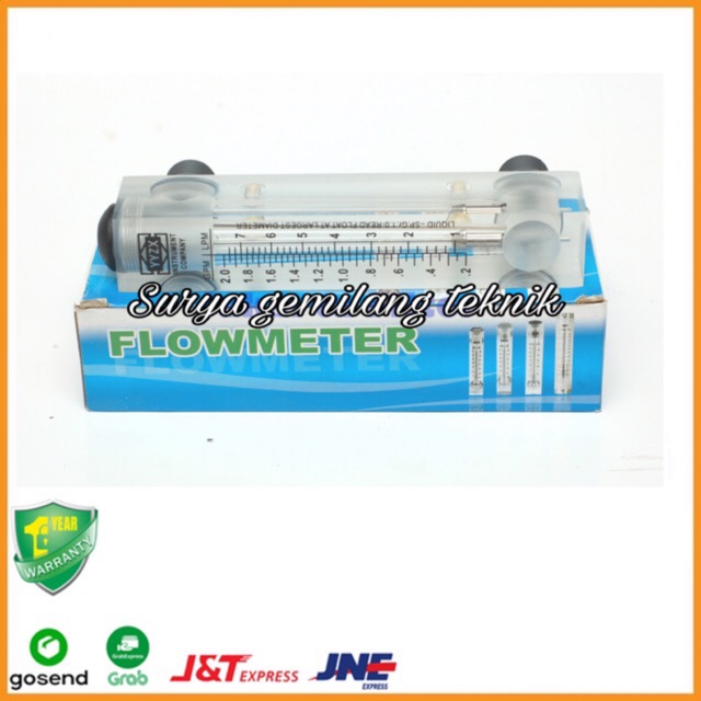 Flow Meter Panel RO Kapasitas 1 - 10GPM / 5 - 35LPM | Lazada Indonesia