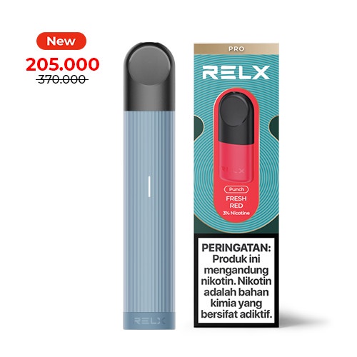 RELX Essential Steel Blue Bundle Device Pod | Lazada Indonesia