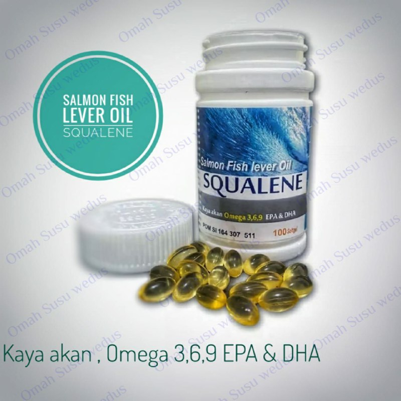 Minyak Ikan - Squalene Salmon Fish Liver Oil 100 SOFTGEL | Lazada Indonesia