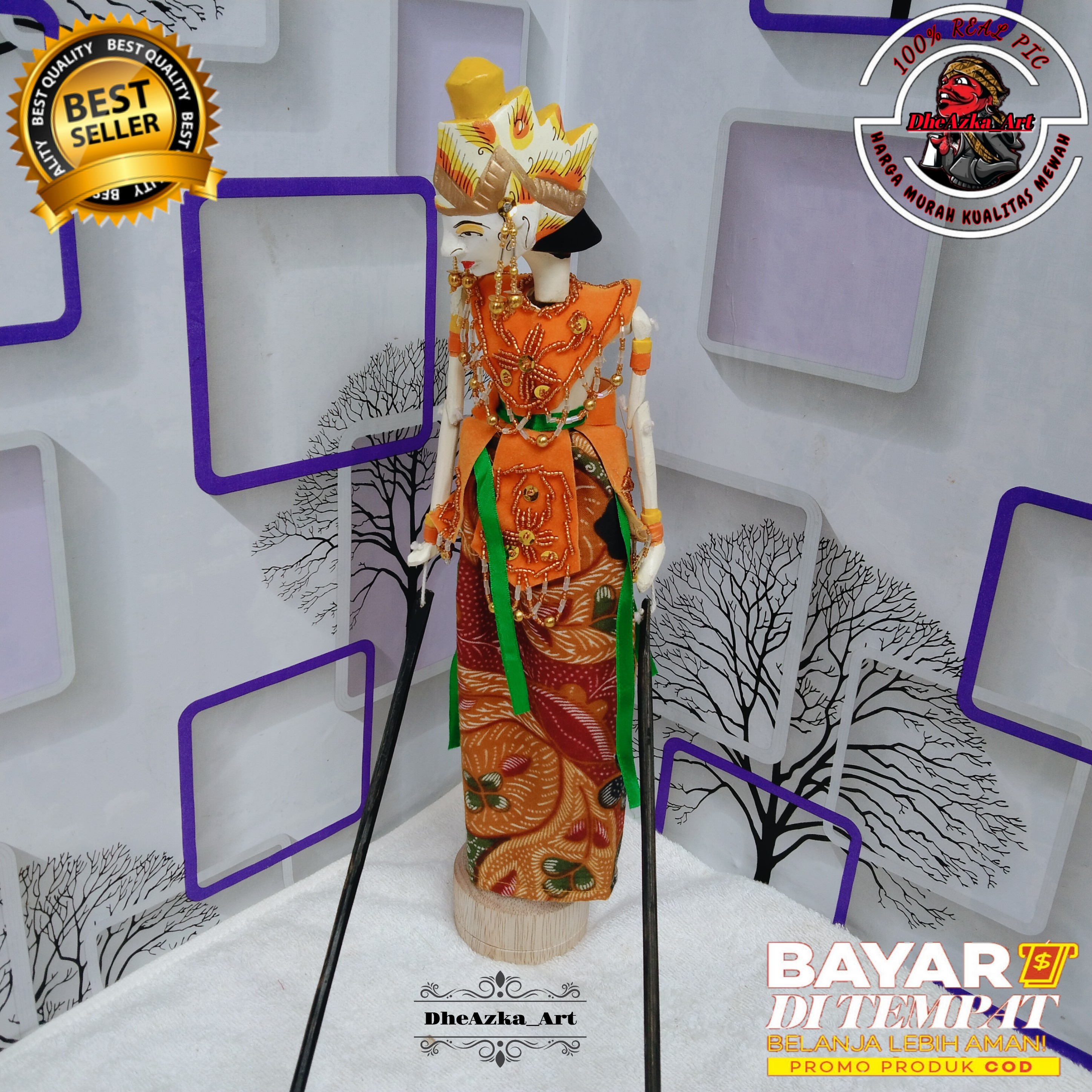 WAYANG GOLEK RAMA 35cm Kualitas Bagus Halus | Lazada Indonesia