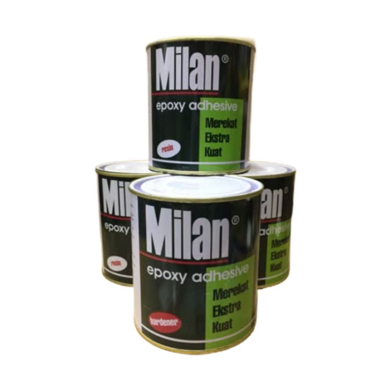 MILAN LEM EPOXY KALENG-EPOXY ADHESIVE (RESIN+HARDENER) 2 KG | Lazada ...