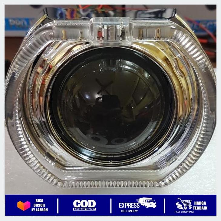 PROMOSI LAMPU HID PROJECTOR 3.5 INCH ULTIMATE BMW PROJIE ANGELEYES ...
