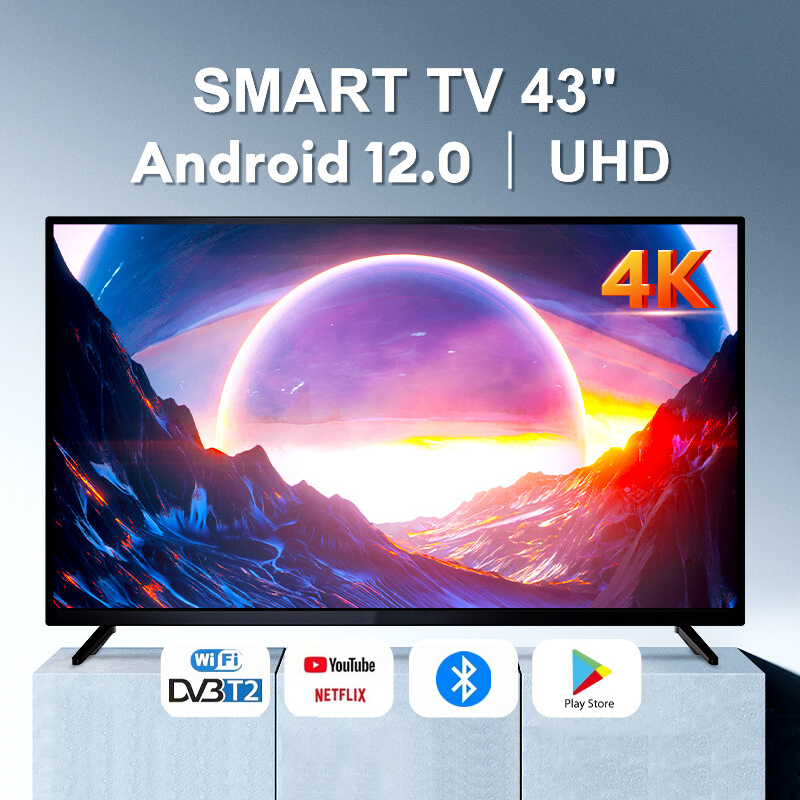 Smart TV 43 inch 4K Google TV 40/32 inch Android TV Dolby Audio ...