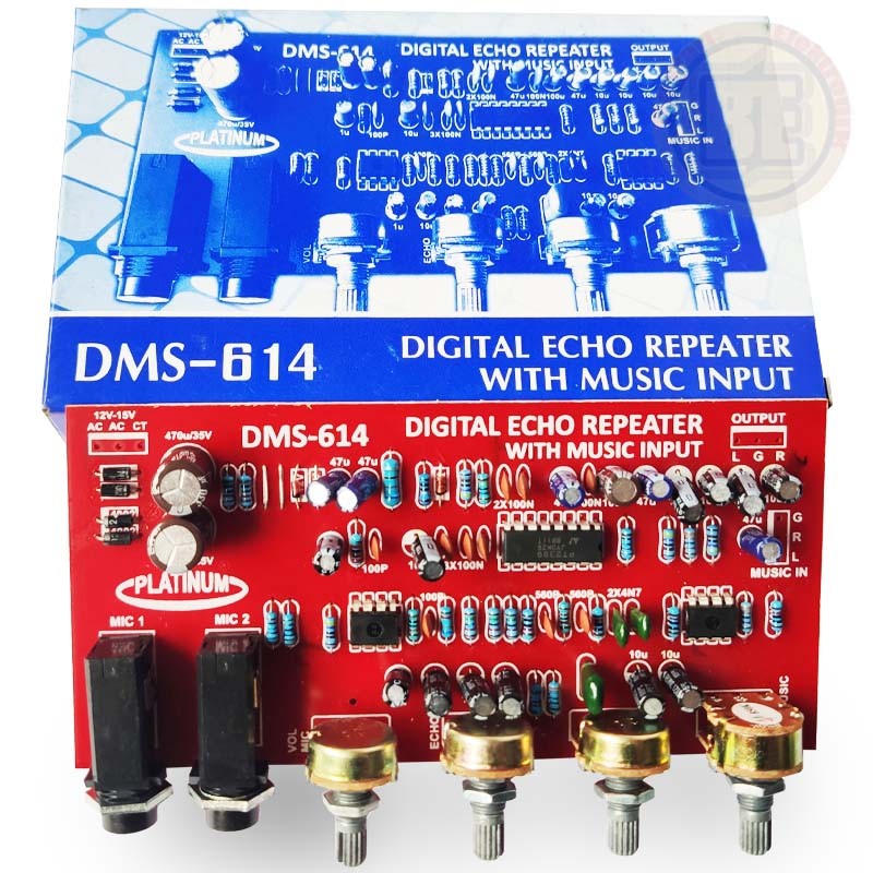 Kit Digital Echo Repeater Plus Music Input DMS 614 Platinum | Lazada ...