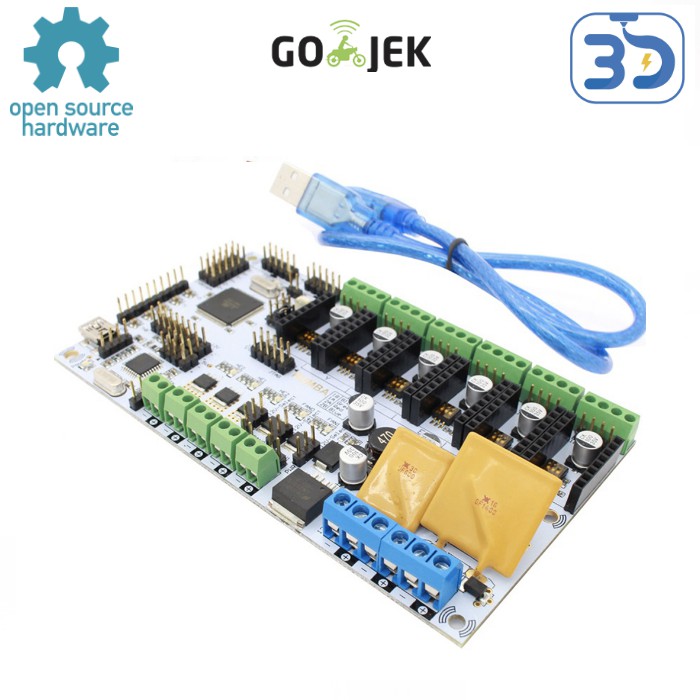 Reprap Rumba Motherboard Control Board | Lazada Indonesia