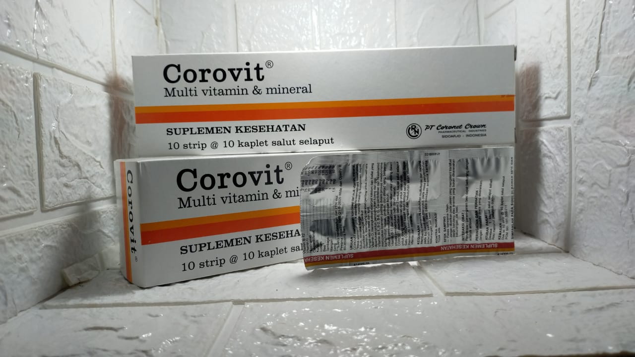 Corovit 100tablet/Multivitamin perBOX | Lazada Indonesia