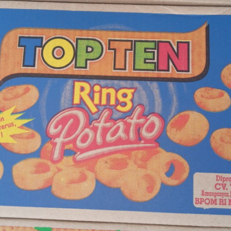 chiki top ten 1 dus isi 40 | Lazada Indonesia