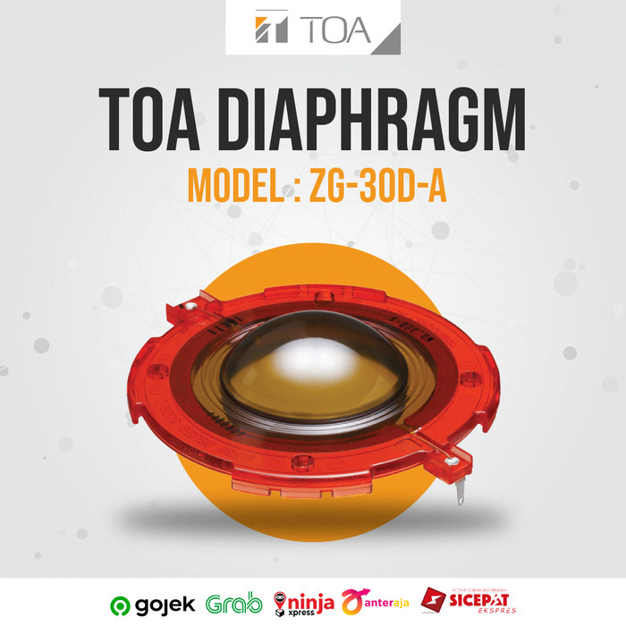 TOA ZG-30DA Diaphragm 25 W with casing | Lazada Indonesia