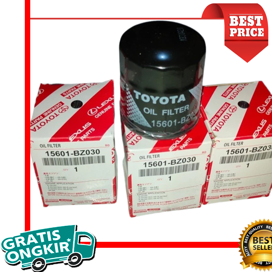ORI Thailand Saringan Oli Mesin Mobil Calya Luxio Rush Agya Oil Filter ...
