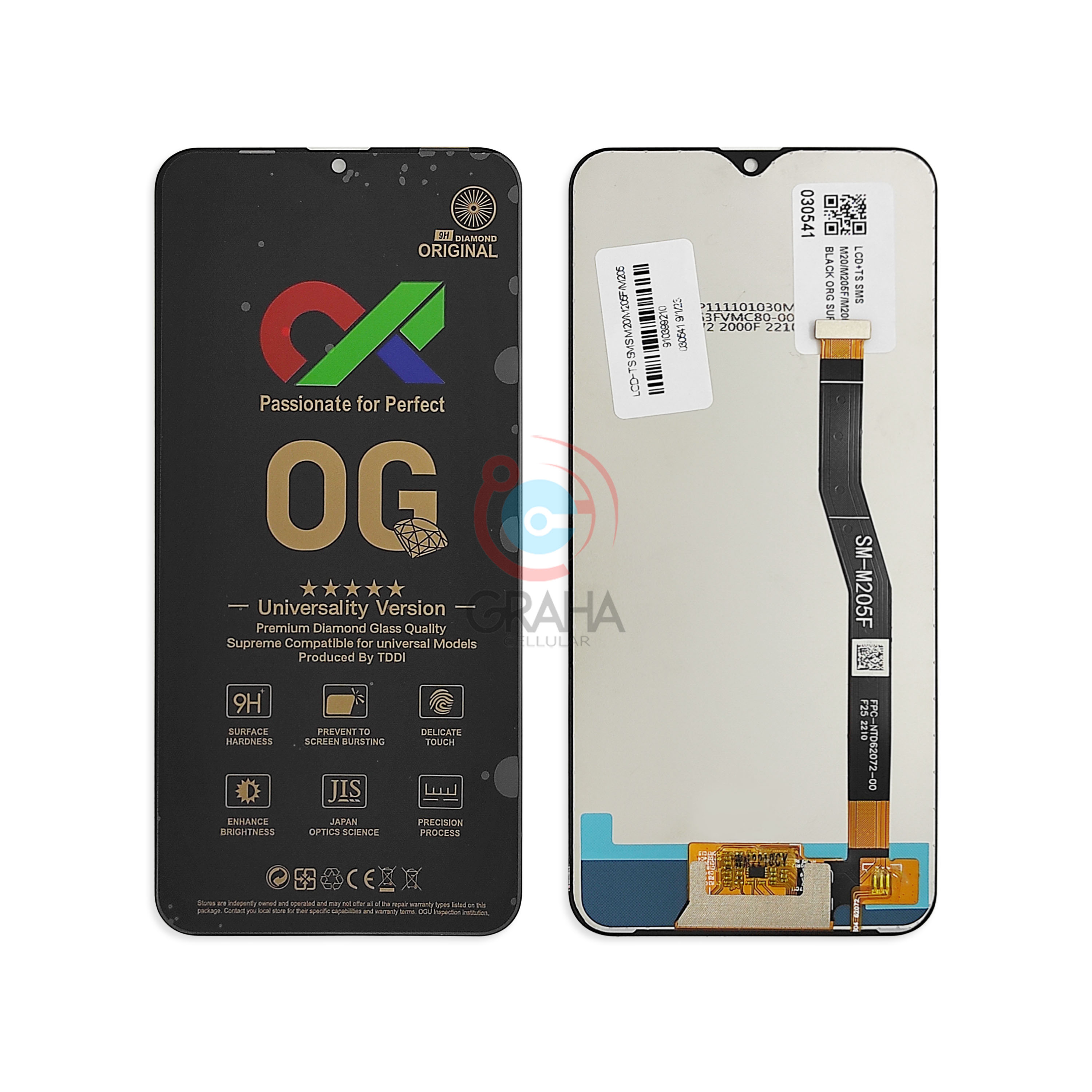 LCD SAMSUNG M20 / M205 OG ORI SUPER FULLSET TOUCHSCREEN | Lazada Indonesia