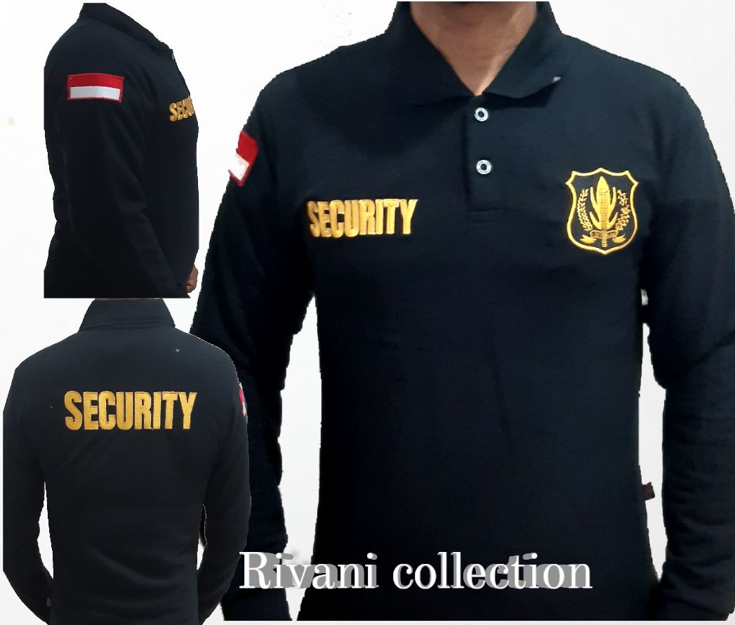 Kaos security-baju securiti-kaos satpam-Baju satpam | Lazada Indonesia