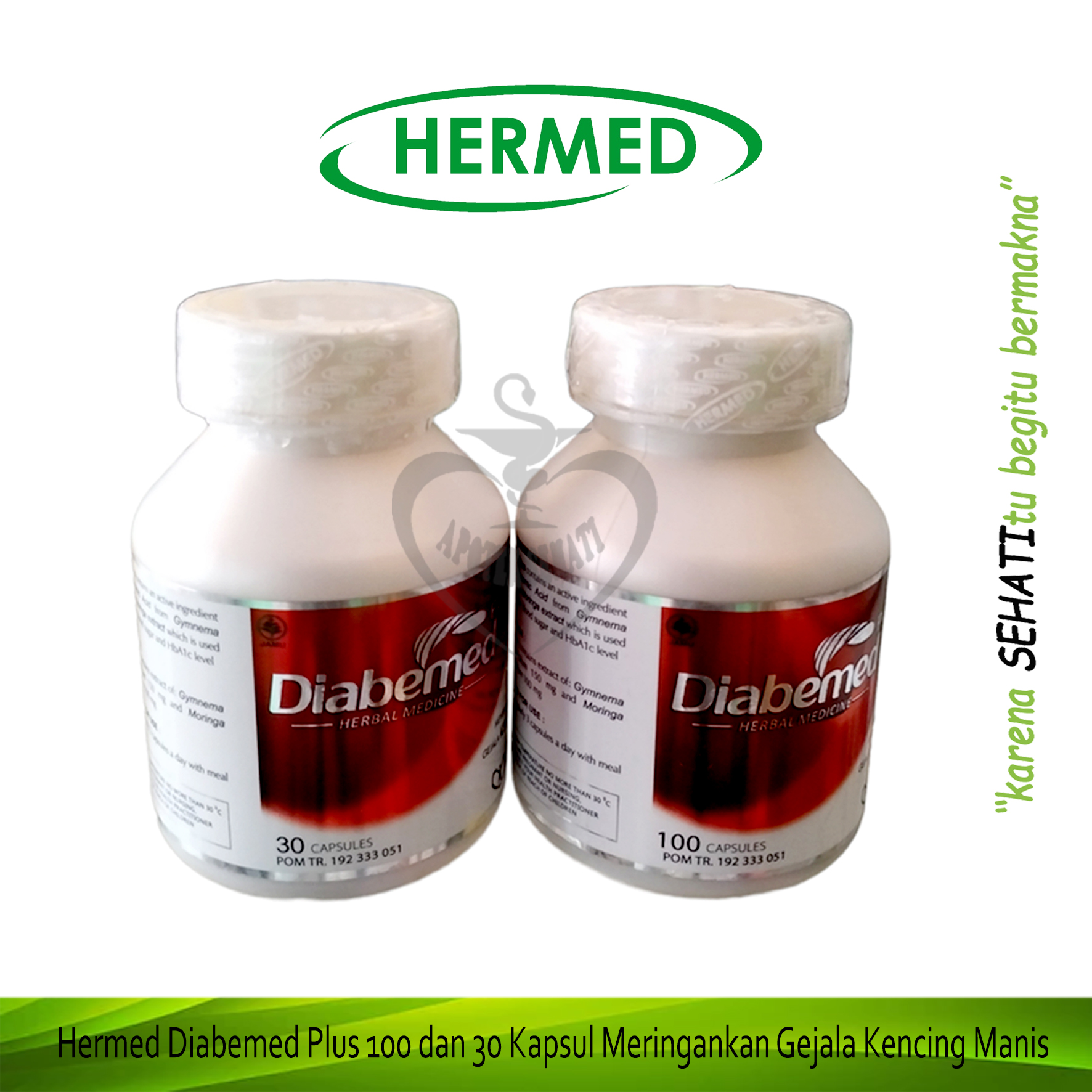 Hermed Diabemed Plus kapsul Mengatasi Diabetes Kencing Manis | Lazada ...