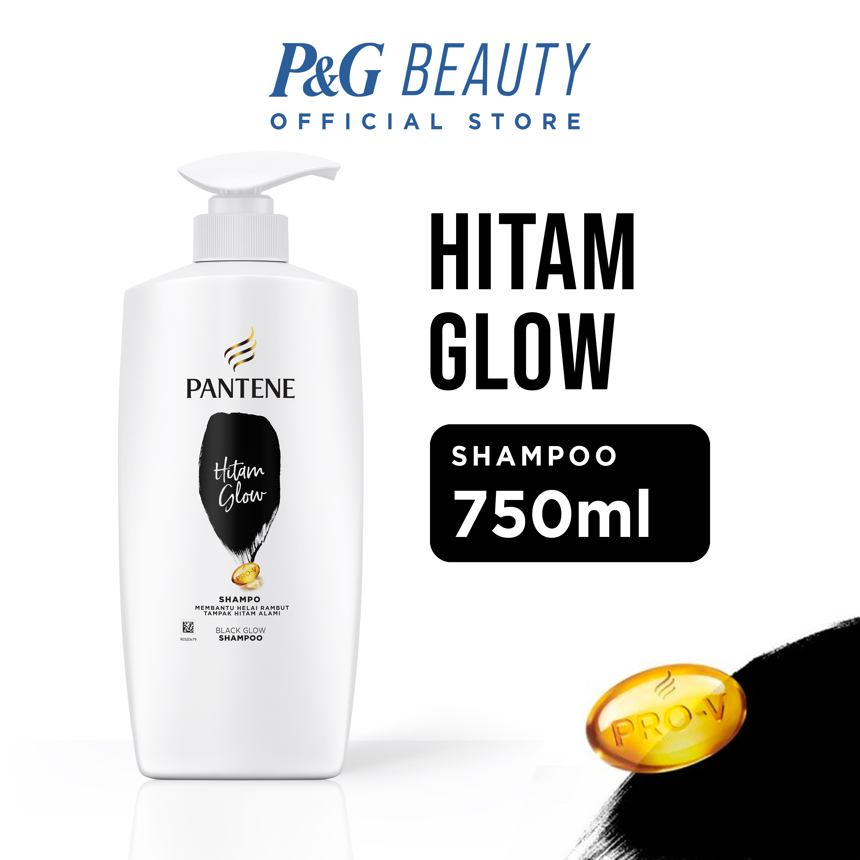 Pantene Hitam Glow Shampoo 750ml | Lazada Indonesia