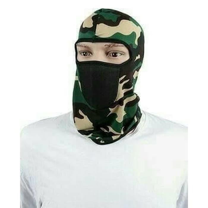 MASKER NINJA MOTIF ARMY - MASKER MOTOR NINJA MOTIF ARMY | Lazada Indonesia