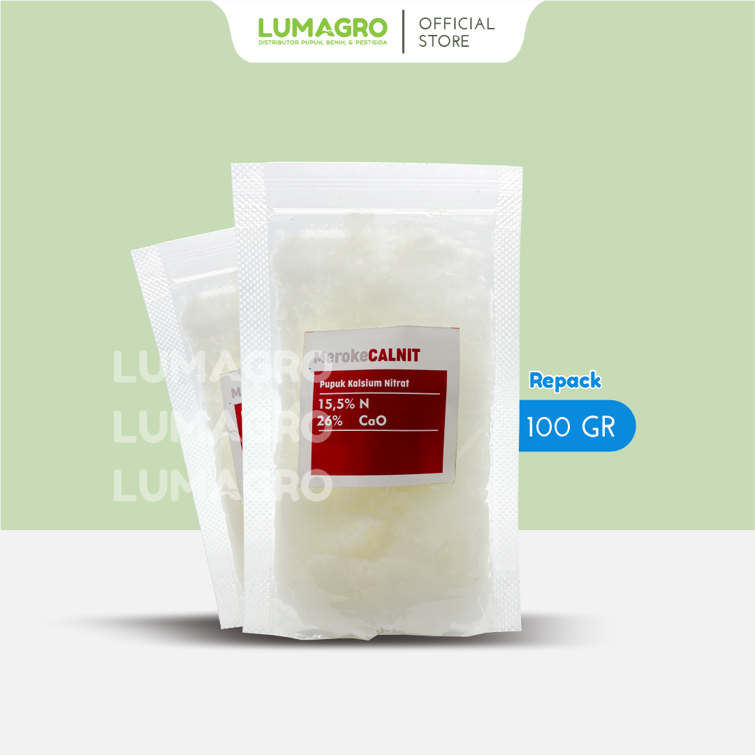 Pupuk Meroke Calnit 100gr Repack Nutrisi AB Mix Tanaman Hidroponik ...