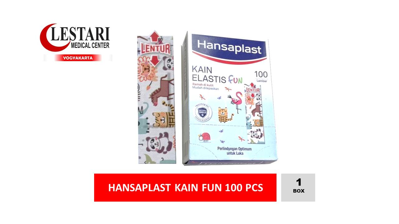 Hansaplast elastis kain fun per 100 pcs / 1 box | Lazada Indonesia