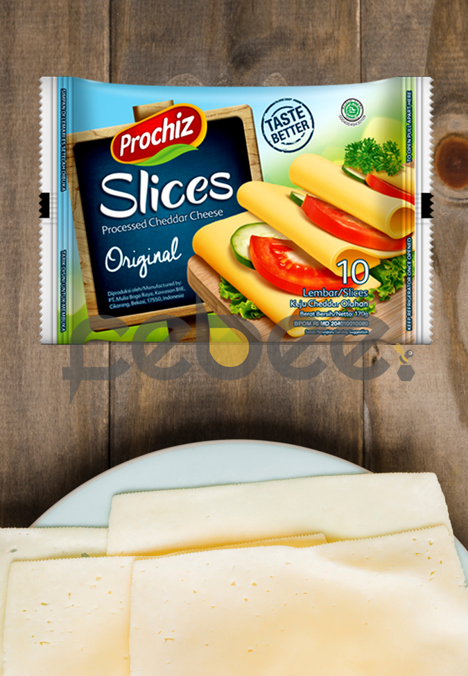 Keju Prochiz Processed Cheddar Cheese Slice 170g | Lazada Indonesia