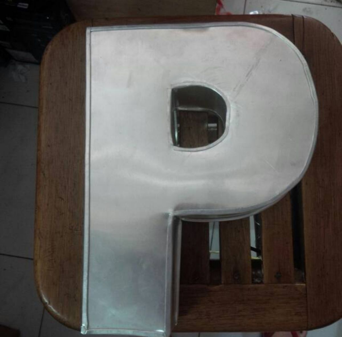 loyang cetakan bentuk P papa huruf abjad alphabet bento nasi tumpeng ...