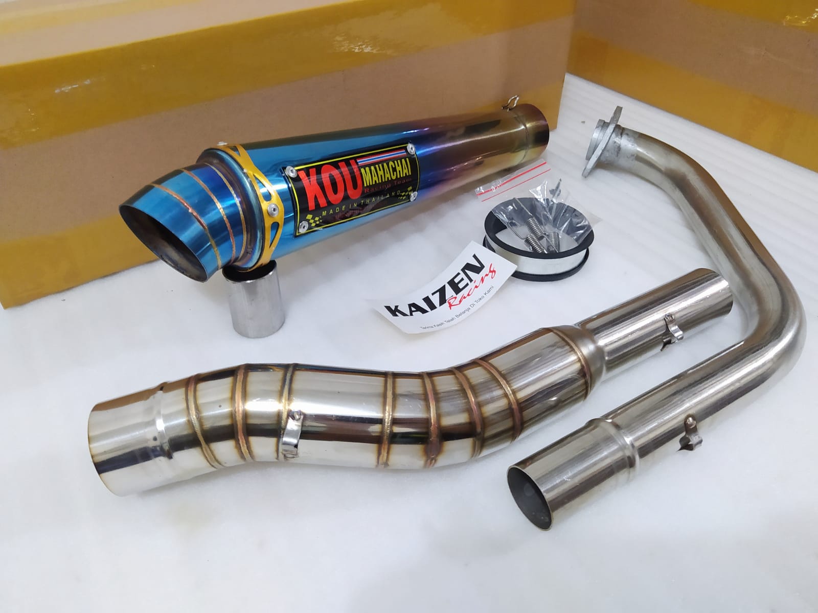 Knalpot Racing Kou Keong Fullset Pnp New Megapro Primus Mono Monoshock ...