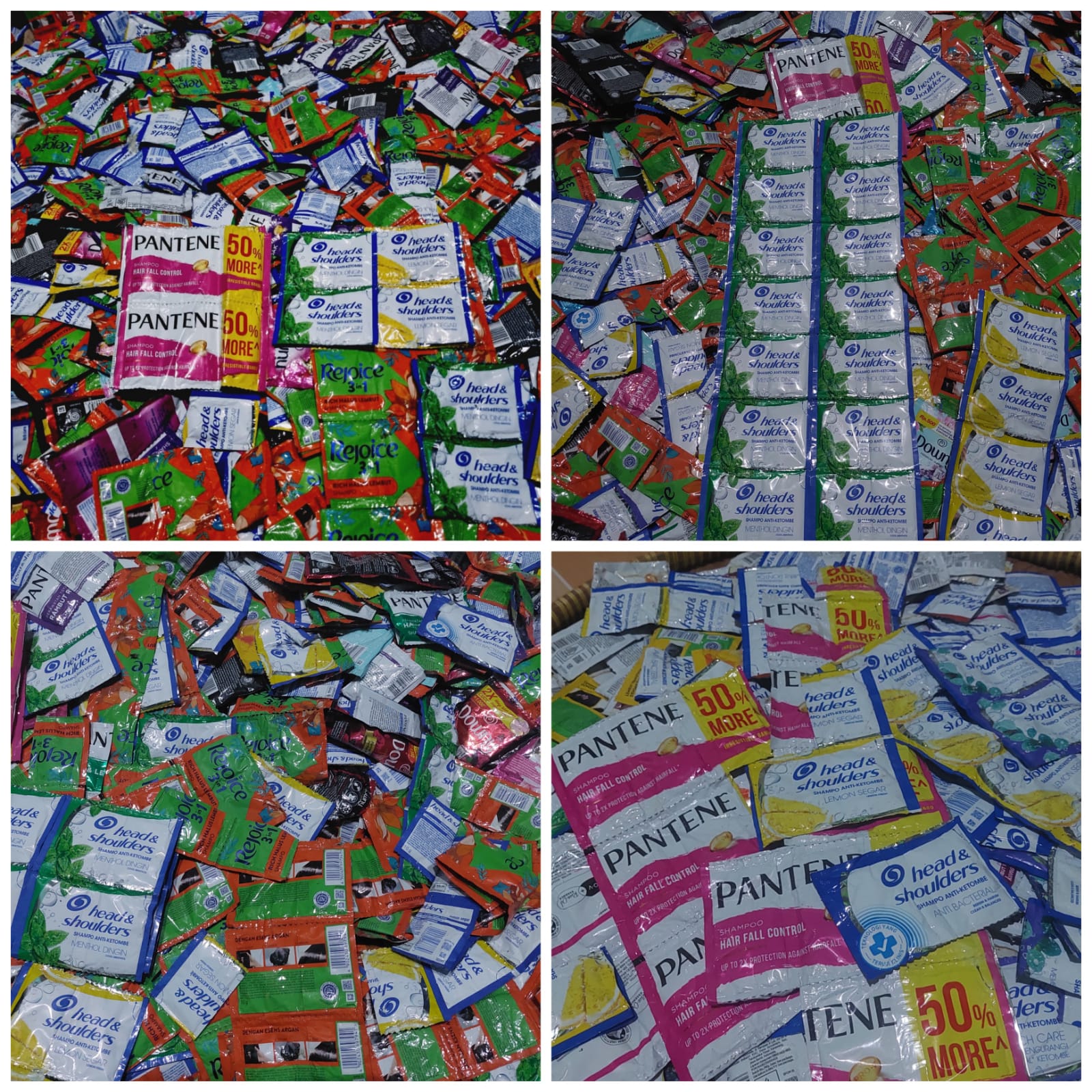 Shampo Rijek Pabrik Rejoice Pantene Head&Shoulders Putus Renceng Isi ... Shampo Rijek Pabrik Rejoice Pantene Head&Shoulders Putus Renceng Isi ...