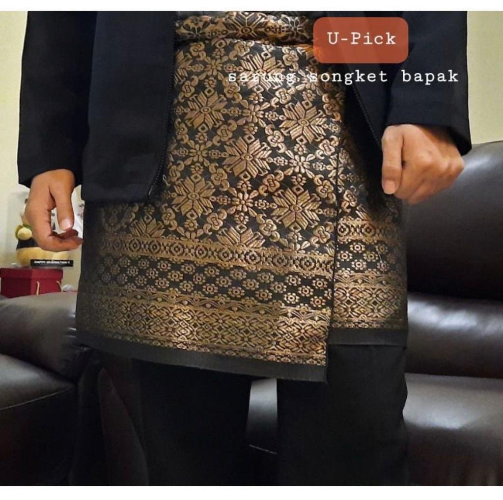 kain songket cwok khas melayu / songket adat koto tinggi / songket adat ...