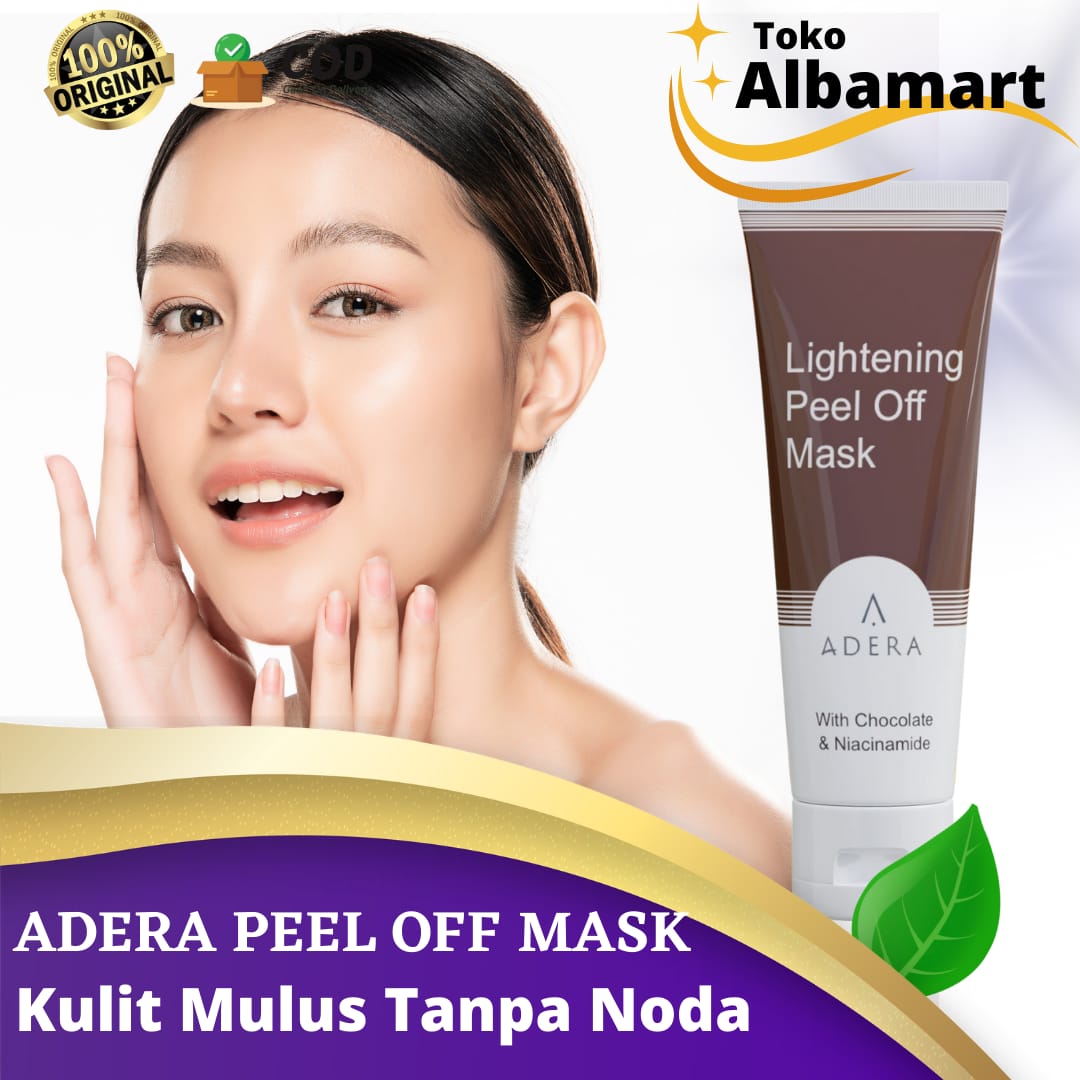 ADEEVA LIGHTENING PEEL OFF MASK - ADERA LIGHTENING PEEL OFF MASK ORIGINAL | Lazada Indonesia